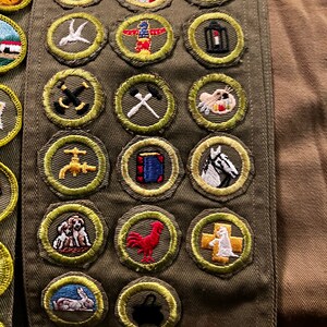 Boy Scout Sash With 33 Merit Badges BSA Sash With 20 Merit - Etsy