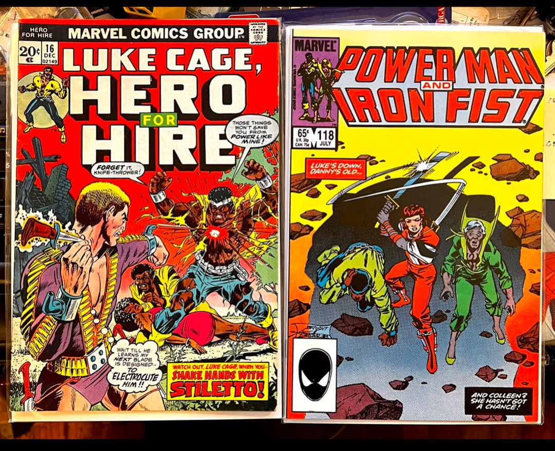 Hero for Hire 1973 #16 Last Hero for Hire + 1st Stiletto + Luke Cage ...