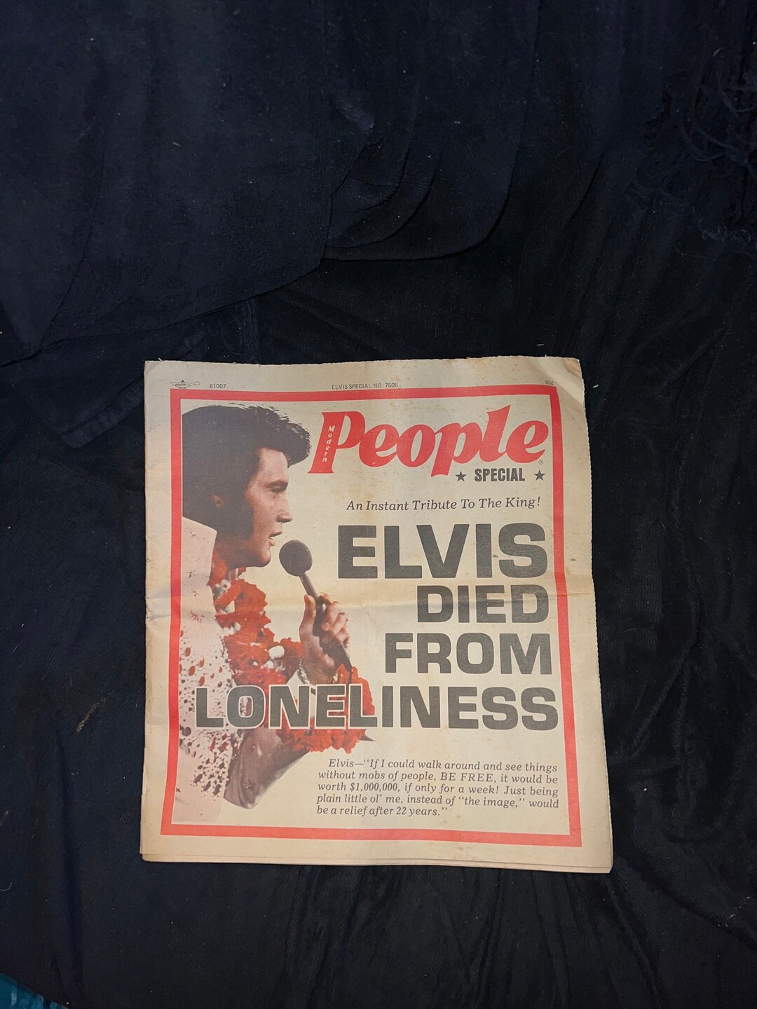 Elvis Presley Modern People Special Elvis Presley Death Issue Instant ...