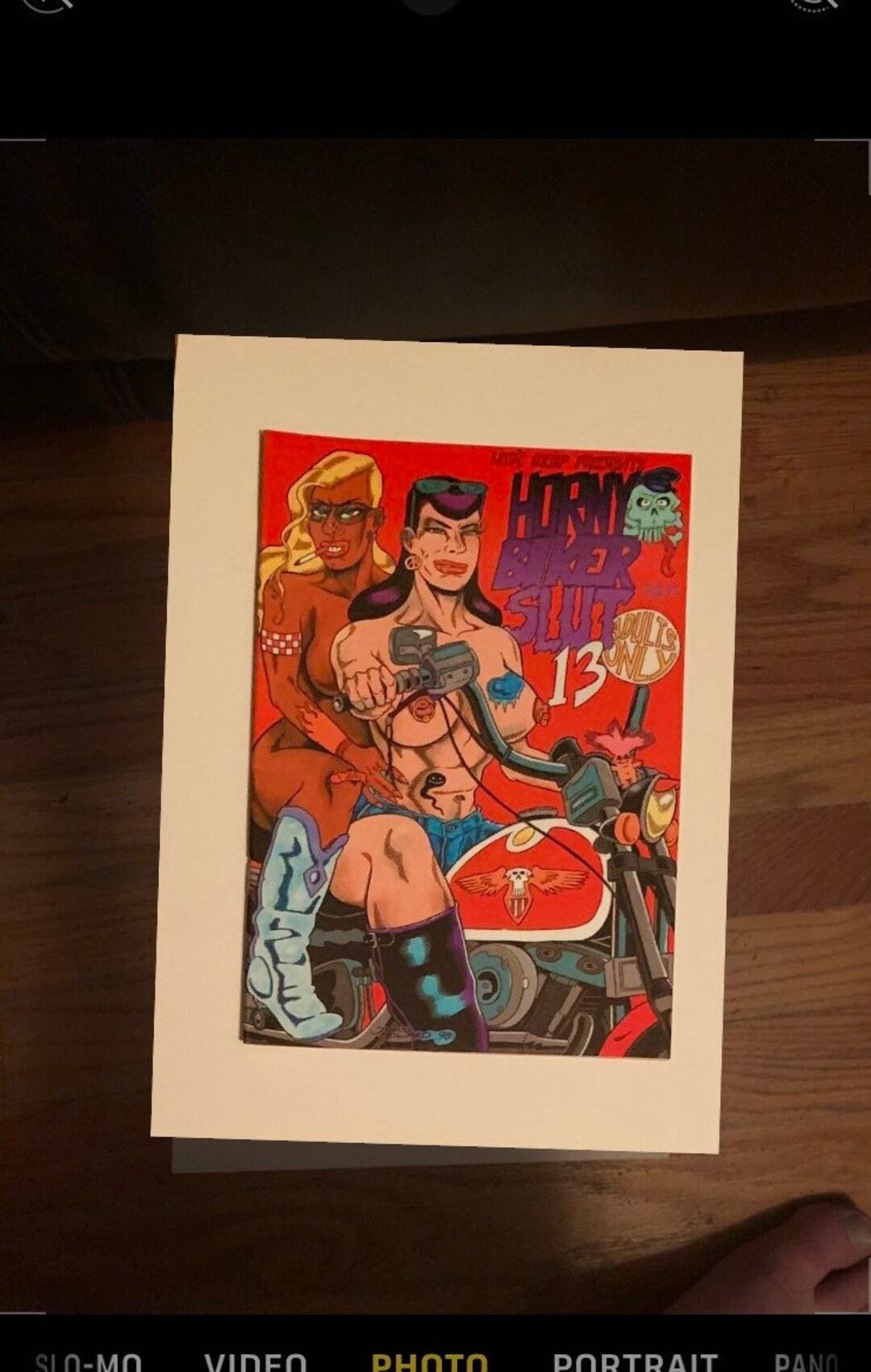 Horny Biker Slut 13 Underground Adult Comic Book John Howard Etsy