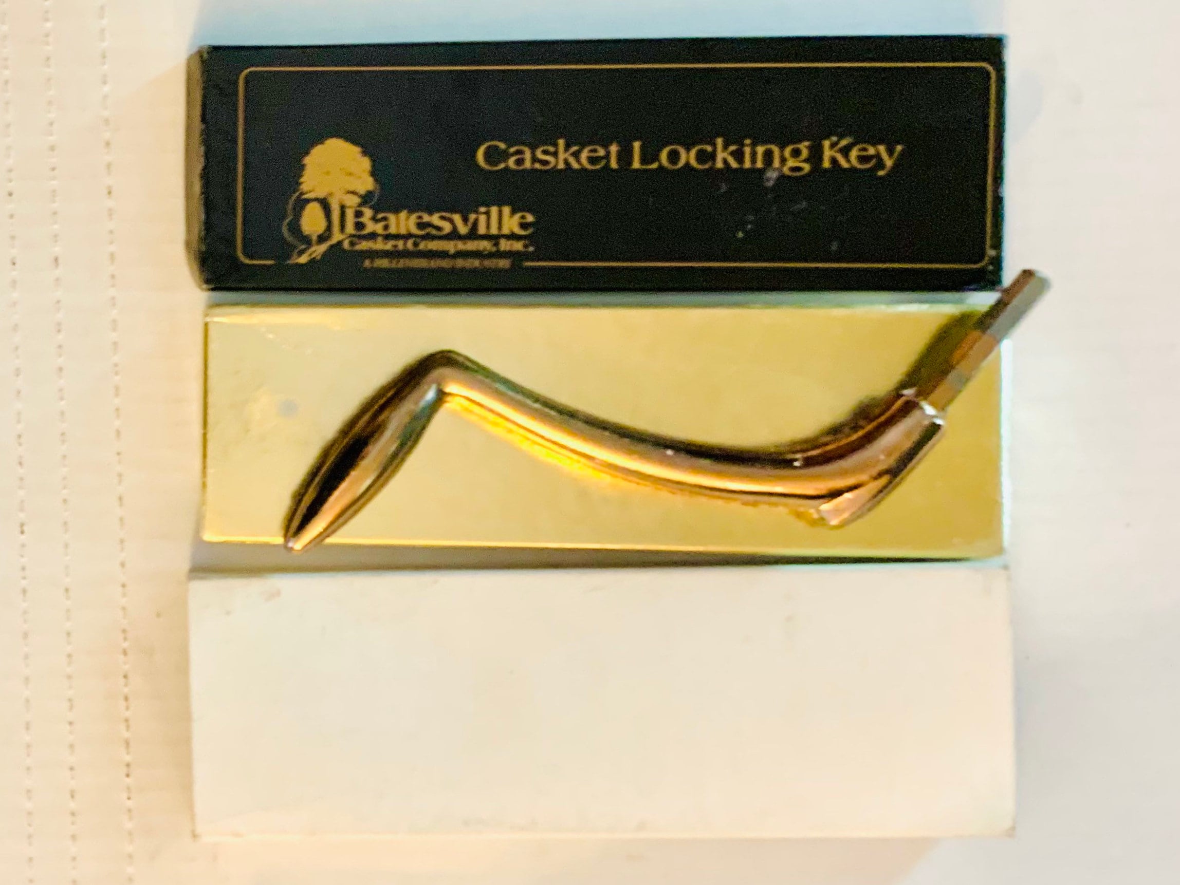 Casket Key. Batesville Coffin sealing crank mechanism key to | Etsy