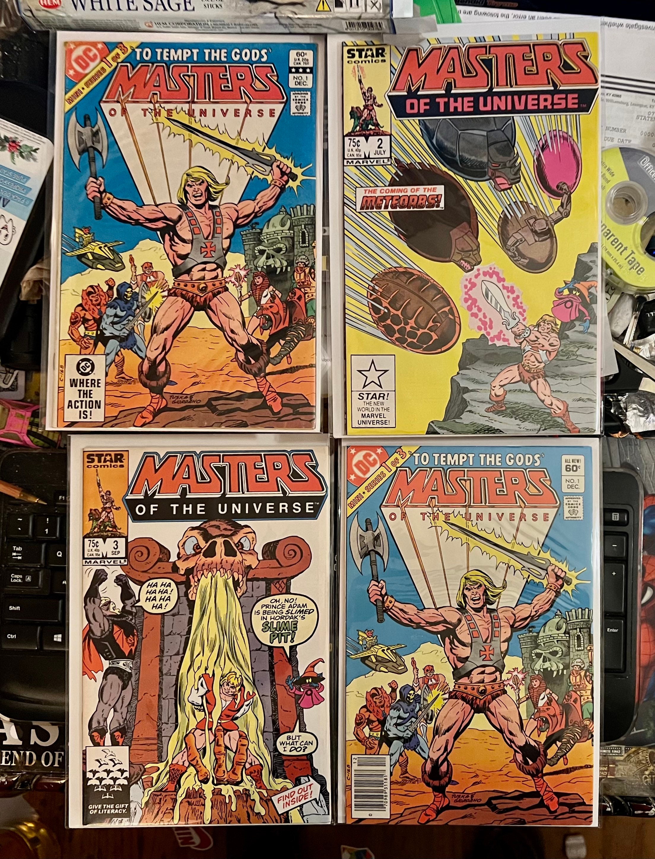 He-man Comic Books 123 He-man and the Masters of the - Etsy Australia