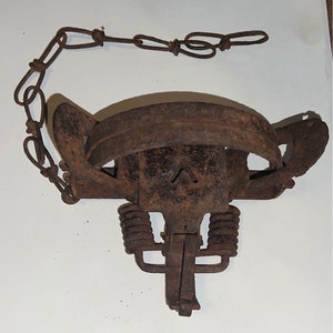 Vintage Animal Traps. Rustic Wall Farmhouse, Cabin, Hunting Decor ...