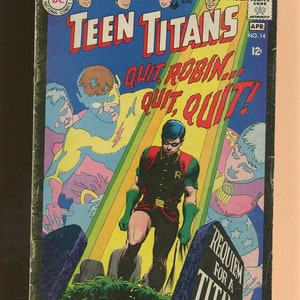 Teen Titans 14 March 1968 Robin Quits The Gargoyle Bob | Etsy