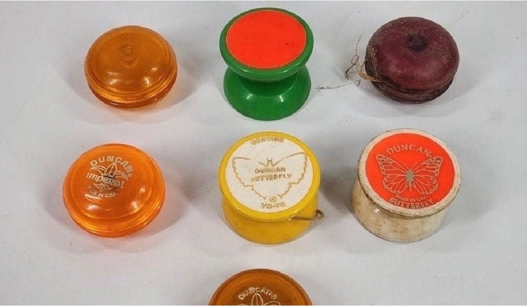 Yo Yo Vintage 1960s Duncan YO-YO Vintage Variety Lot. the Real Thing ...