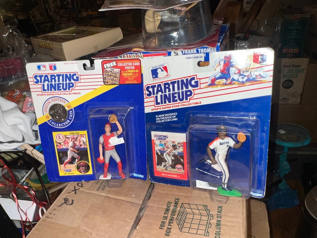 Billy Hatcher 1988 Starting Lineup Action Figure and Card. Todd Zeile ...