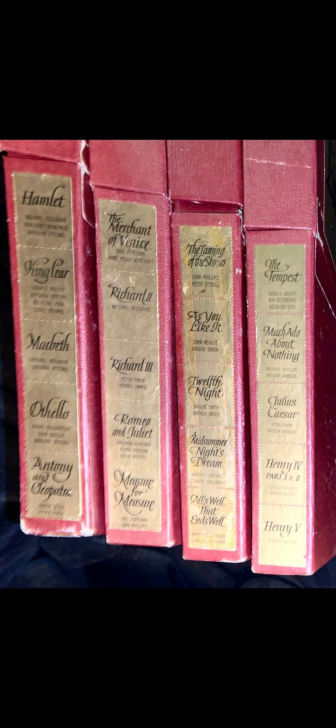 20 Album Set Living Shakespeare Minty Vinyl W All ACCOMPANYING TEXT ...