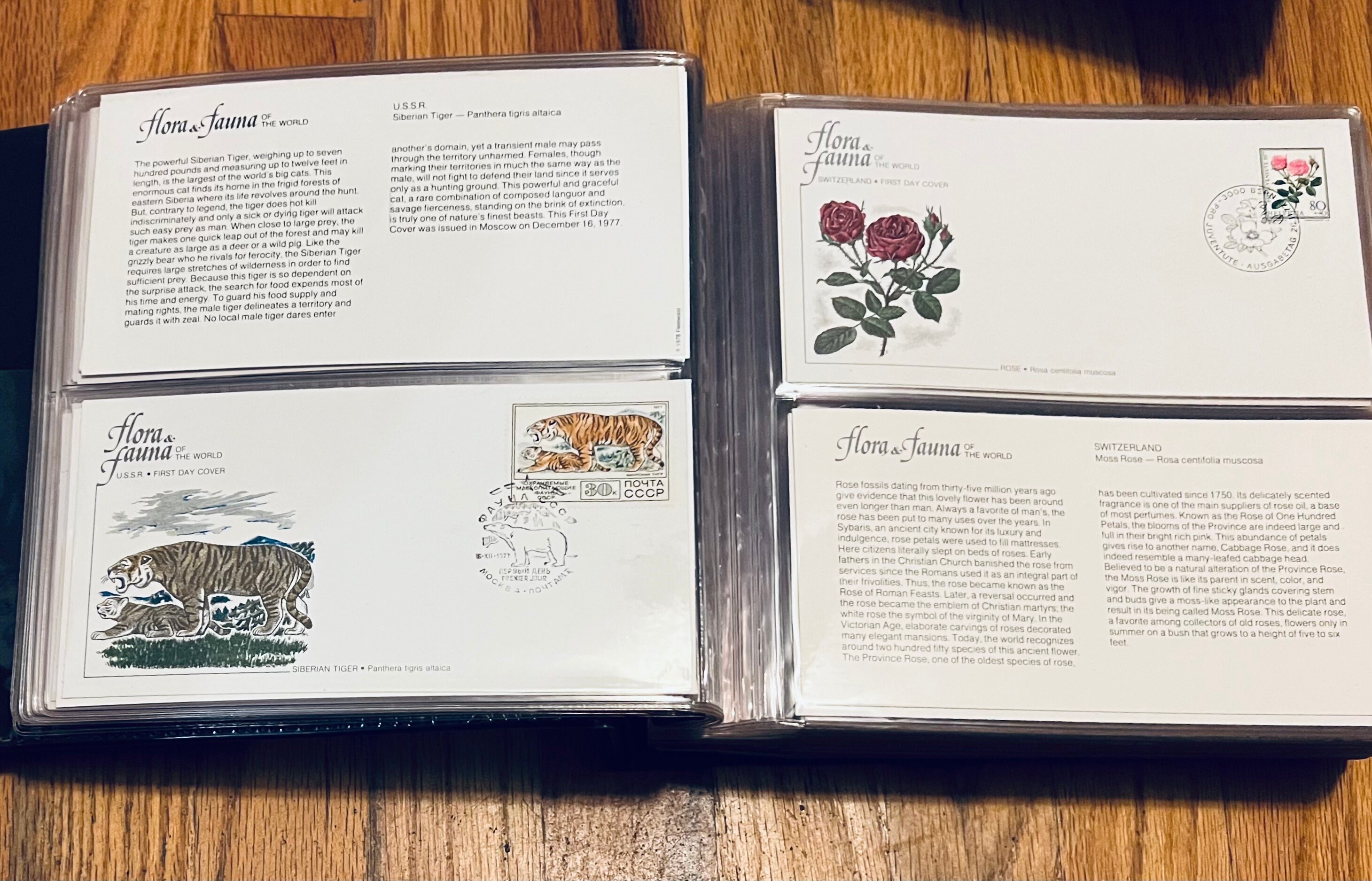 Flora and Fauna of the World. First Day Covers Audoban Society ...