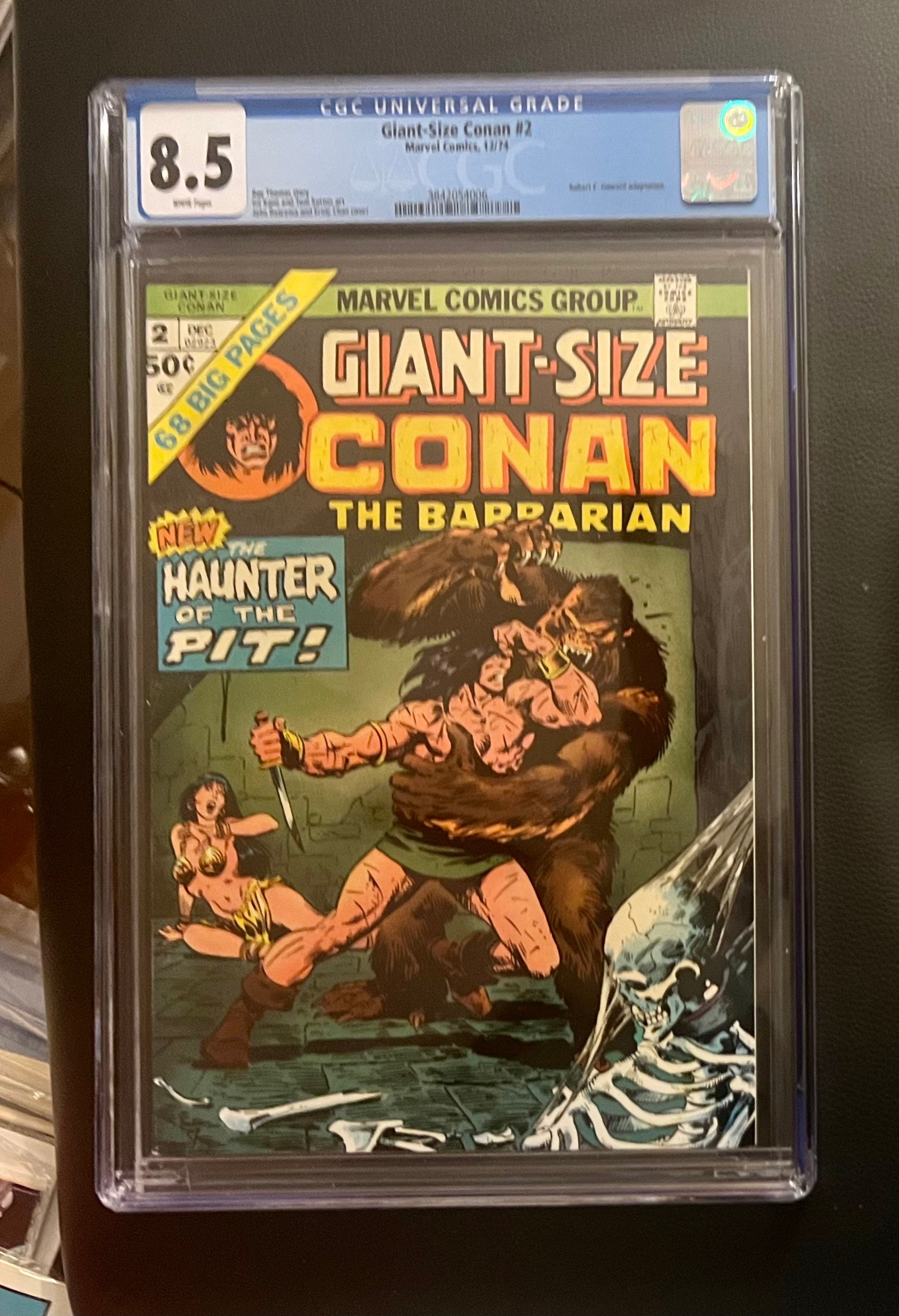 Conan the Barbarian Giant-size Conan 2 CGC 8.5 High Grade - Etsy
