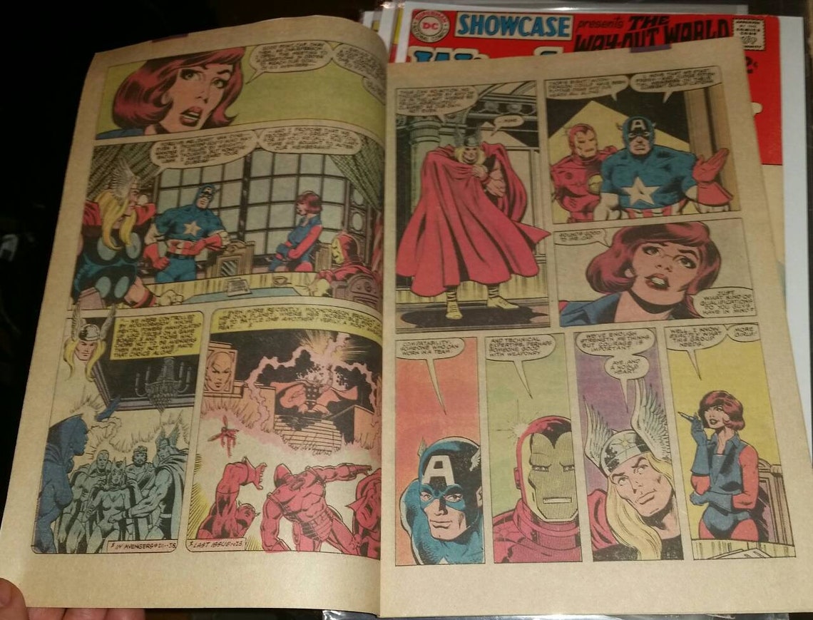 Avengers #221 Spiderman, Hulk, Wolverine, Dr. Strange, Iron Man ...