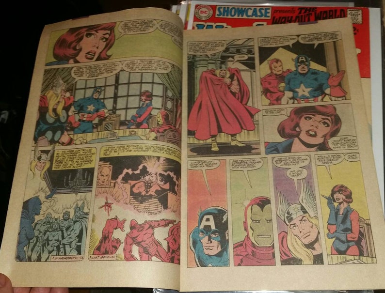 Avengers #221 Spiderman, Hulk, Wolverine, Dr. Strange, Iron Man ...