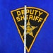 Deputy Sheriff Patch. Police Badge / Shoulder Patch for Law Enforcement ...