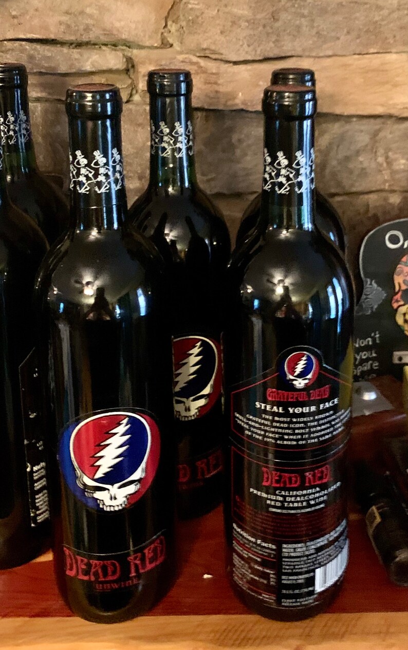 Grateful Dead Wine 1st Edition 1996 Dead Red California | Etsy