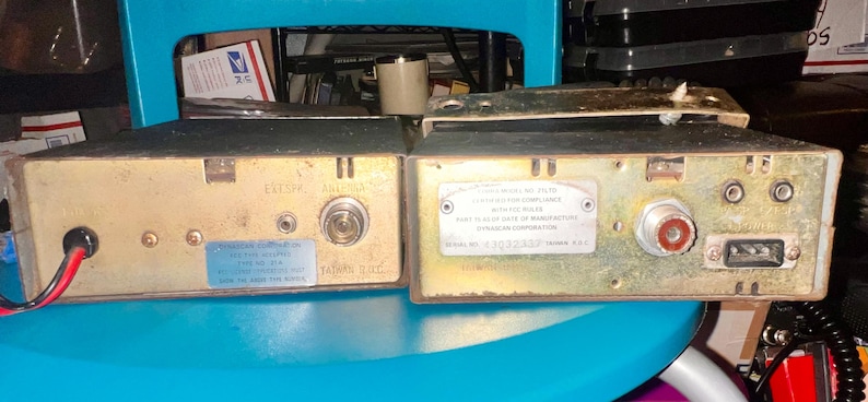 Vintage Cobra 21 CB Radio 23 Channel, Cobra 21 LTD 40 Channel Citizens ...