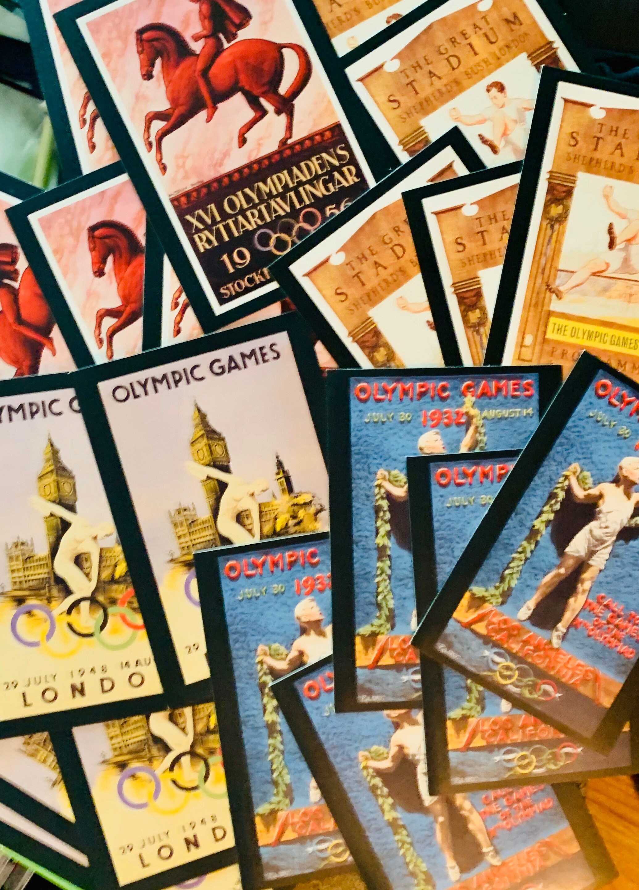 Olympic Games Hallmark Greeting Cards from 1992. Styled like | Etsy