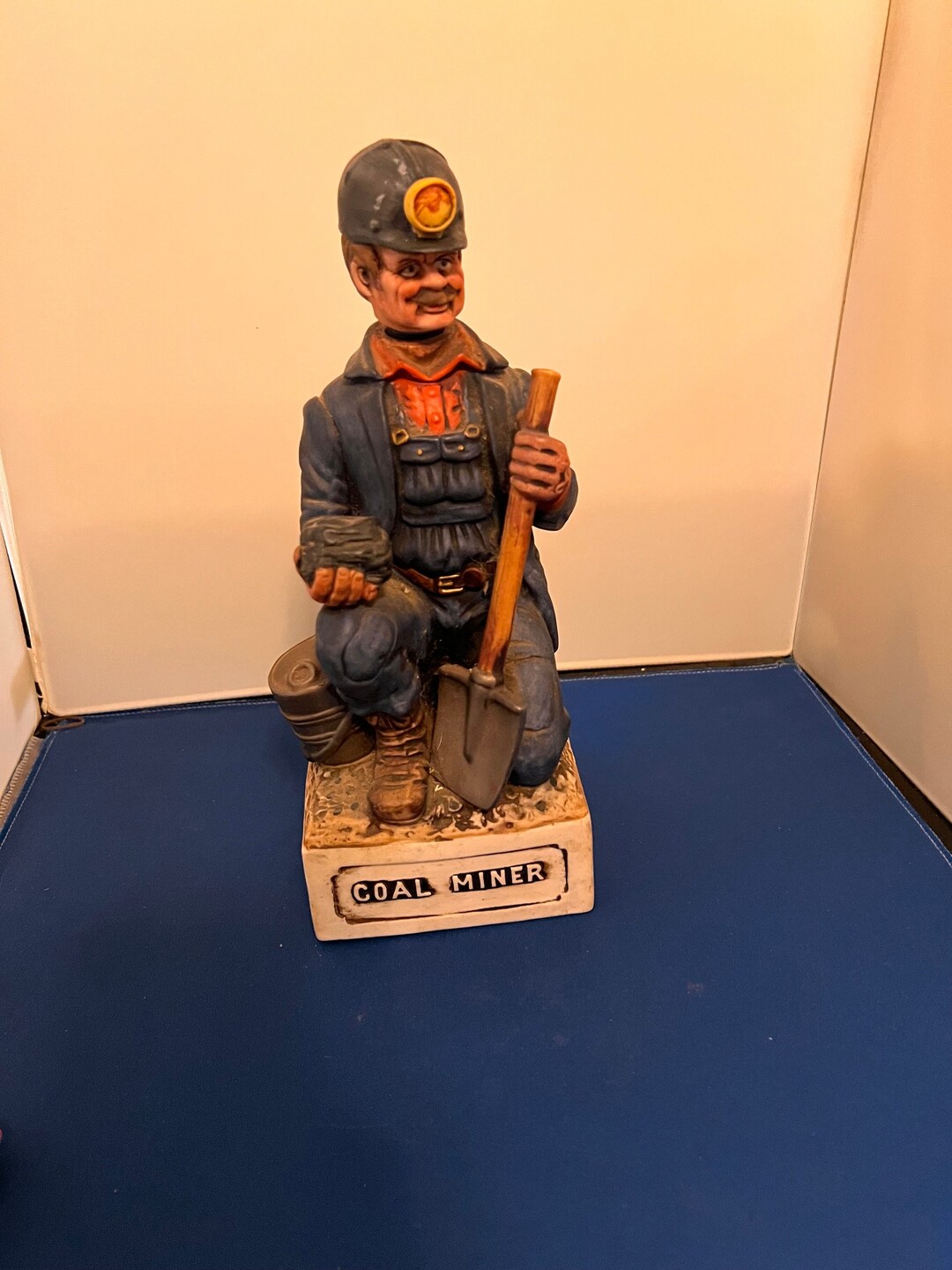 Coal Miner Whiskey Decanter Rare 1977 Old Time Coal Miner - Etsy