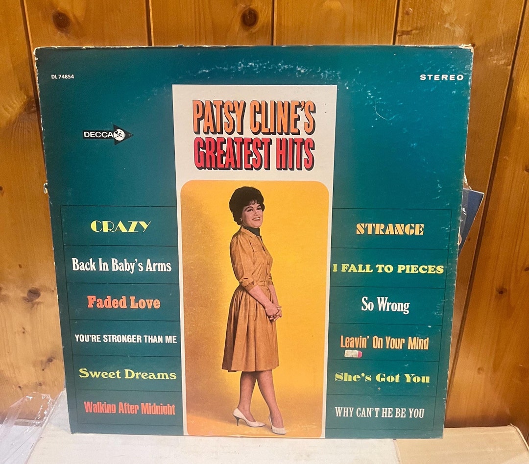 Patsy Cline Greatest Hits 1962 Vintage Vinyl Classic Honkey Tonk ...