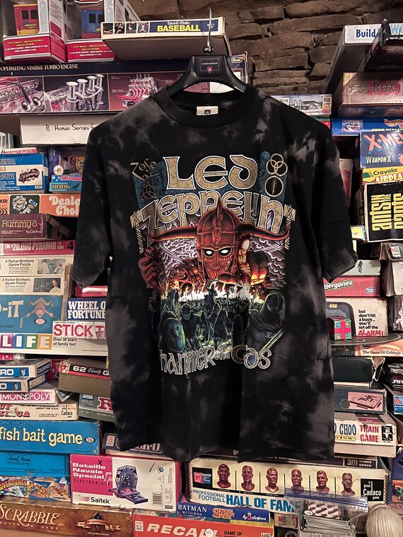 Led Zeppelin Vintage 1990's Hammer of The Gods Winter… - Gem