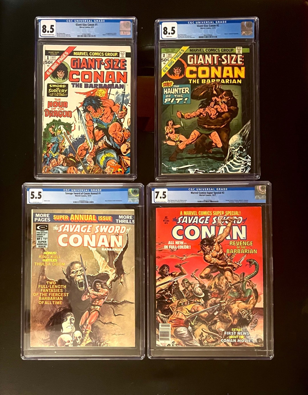 Conan the Barbarian Giant-size Conan #2 CGC 8.5 High Grade 1974 Bronze ...