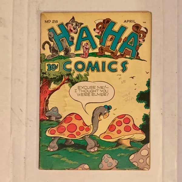 Vintage Comic Book - Etsy