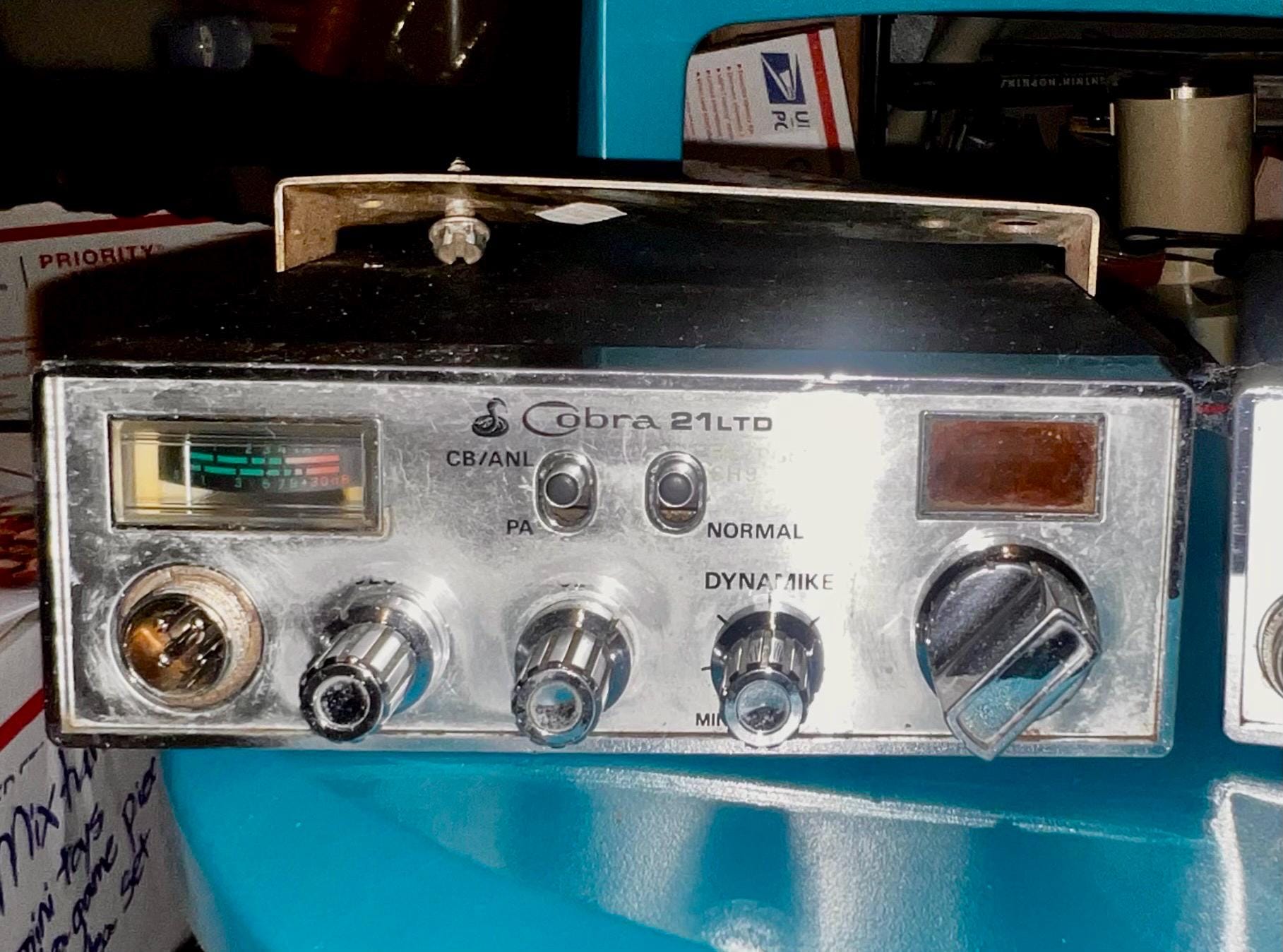 Vintage Cobra 21 CB Radio 23 Channel, Cobra 21 LTD 40 Channel Citizens ...