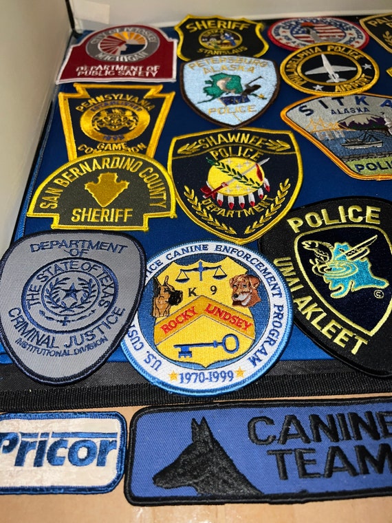 Law Enforcement Police Patches Huge Collection in sev… - Gem