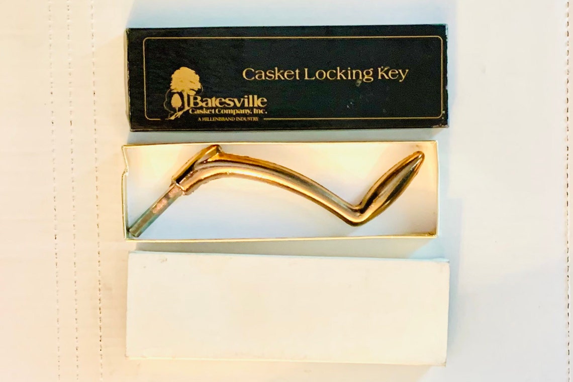 Casket Key. Batesville Coffin sealing crank mechanism key to | Etsy