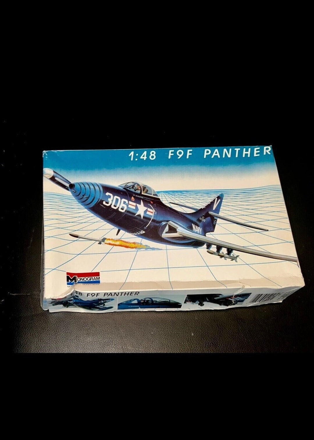 F9F Panther 1:48 Scale Model Aircraft 1990 Monogram. Complete Sealed in ...