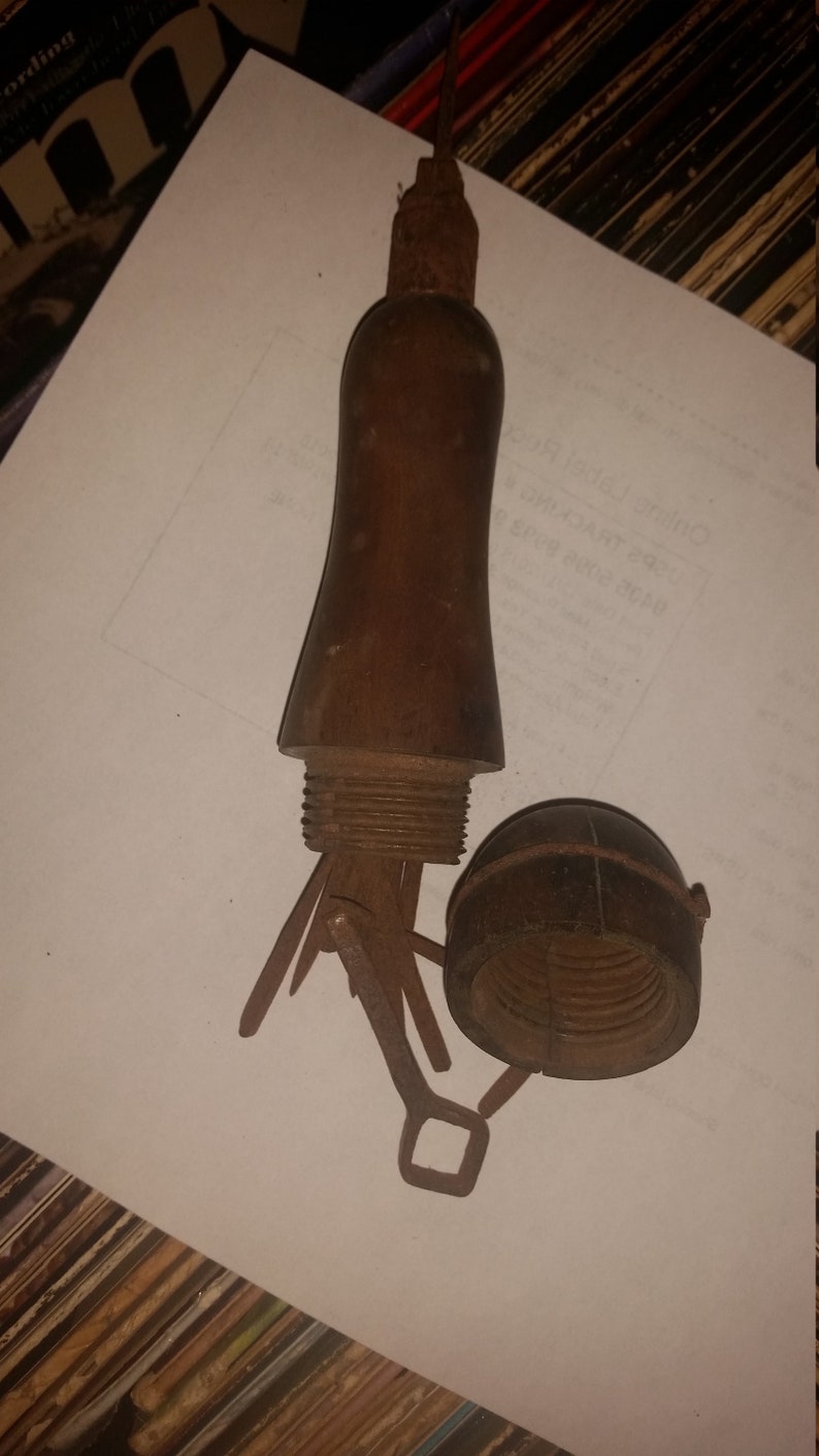 Antique Sewing Awl Kit W/ Storage and Several Needles in | Etsy