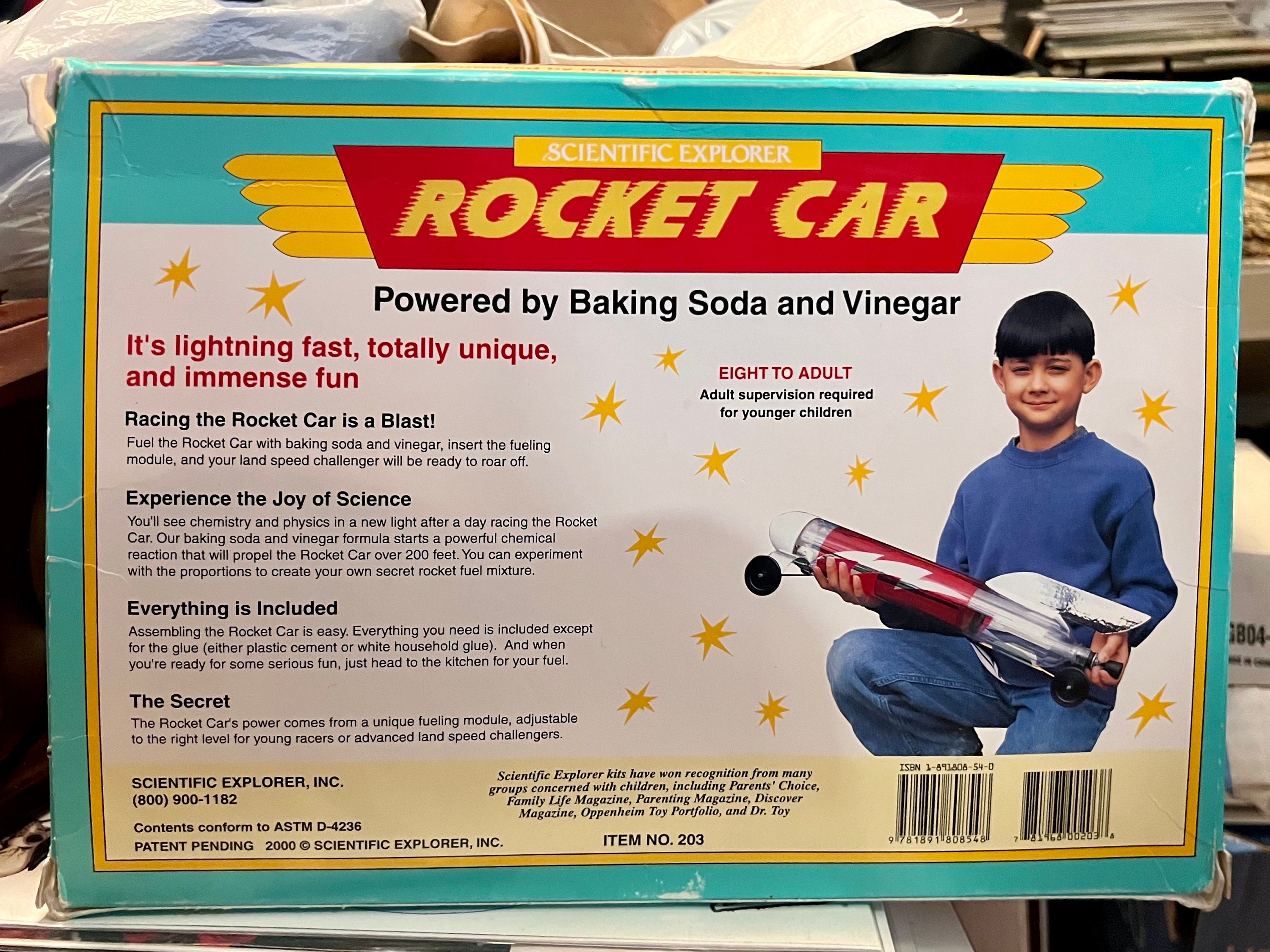 Baking Soda And Vinegar Rocket Car