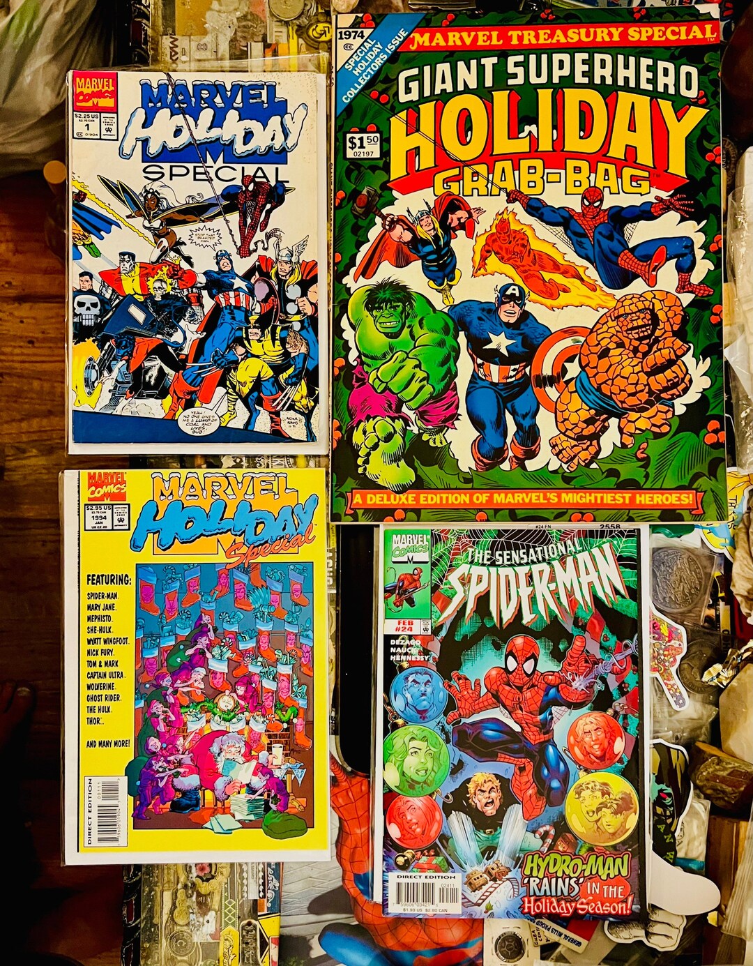 Marvel Holiday Special # 1 & #2 W 1st App Omega Level Mutant Santa ...