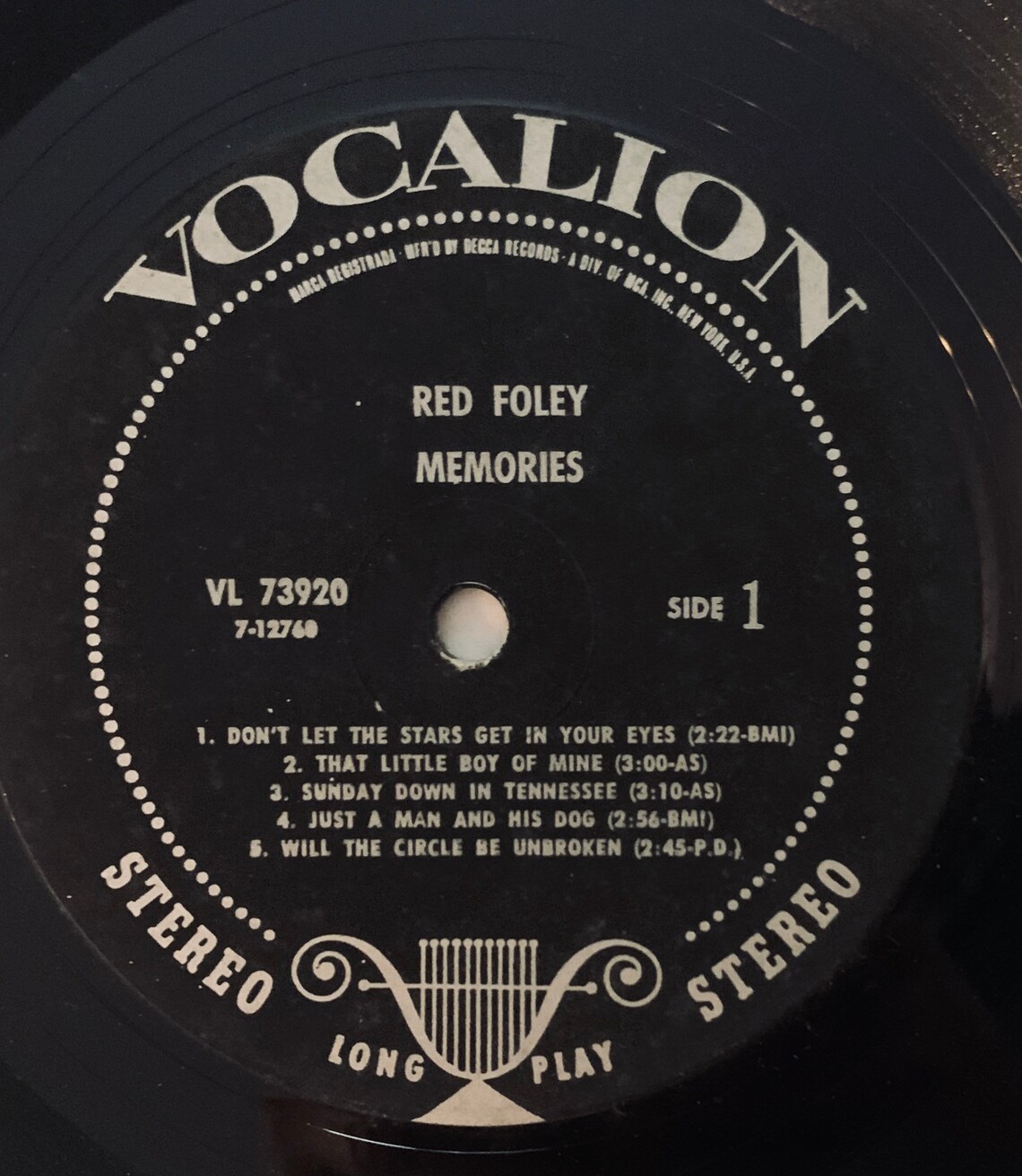 Vinyl Record Albums of Red Foley Music memories - Etsy