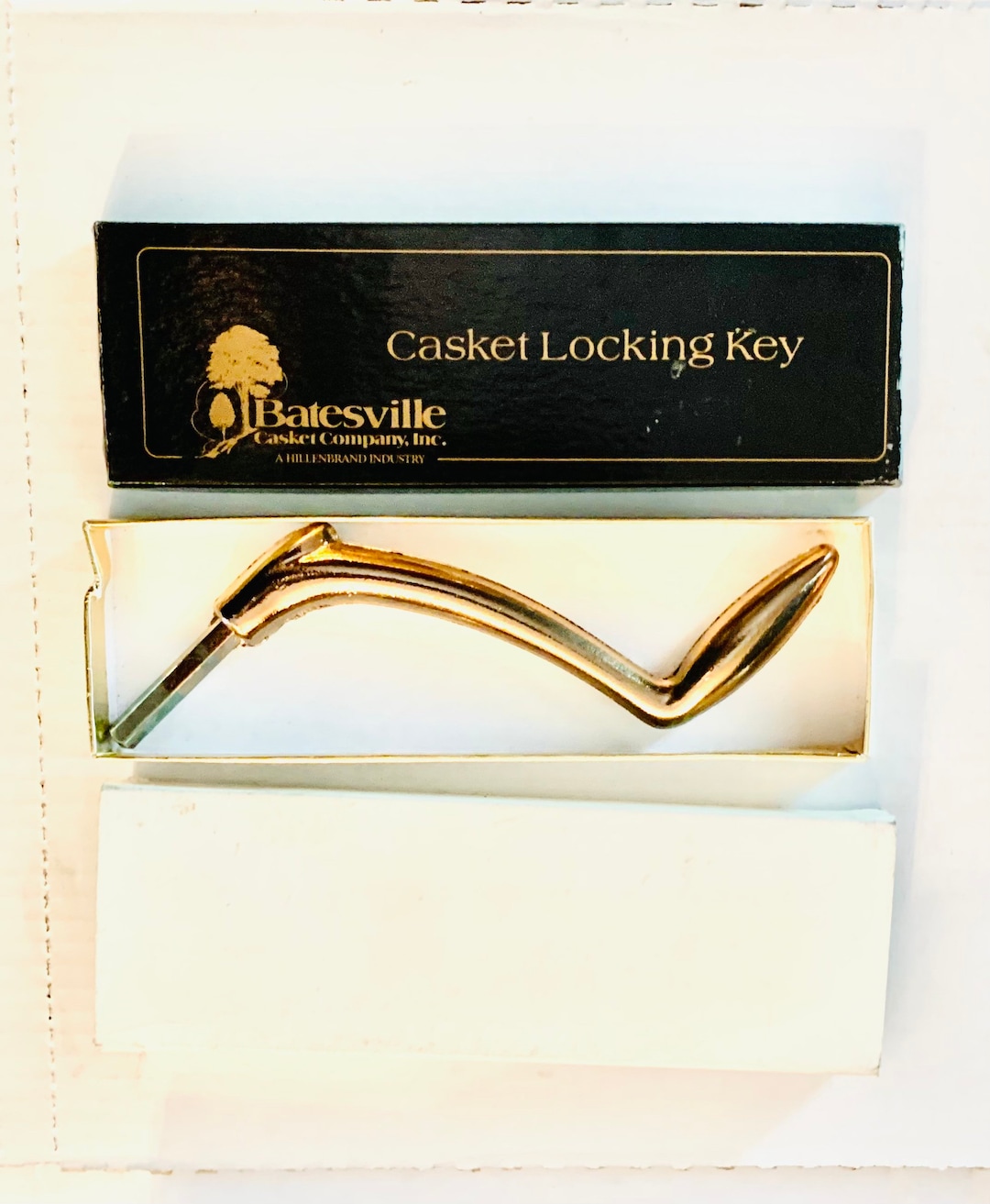 Casket Key. Batesville Coffin Sealing Crank Mechanism Key to Open or ...