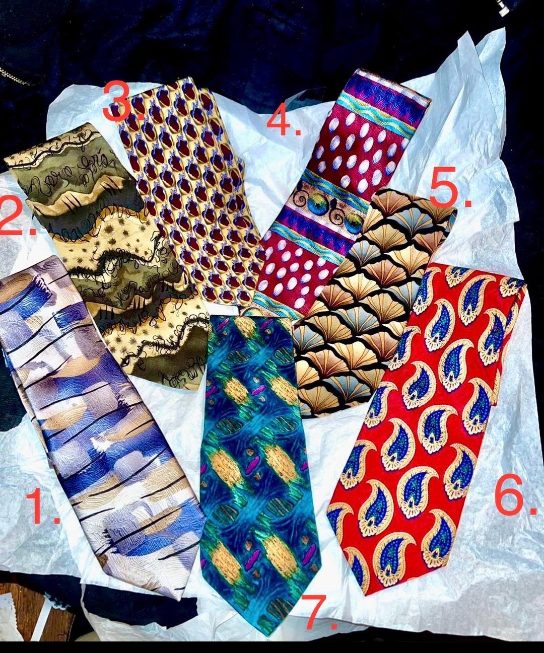 Jerry Garcia Grateful Dead Neckties J Garcia 100% Imported Silk Ties W ...