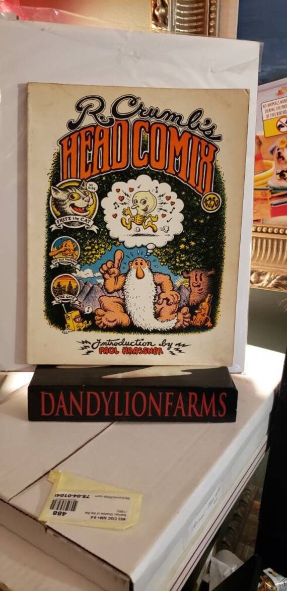 R. Crumb Head Comix 0 Nov 1968. 1st Print Paperback Mr. - Etsy
