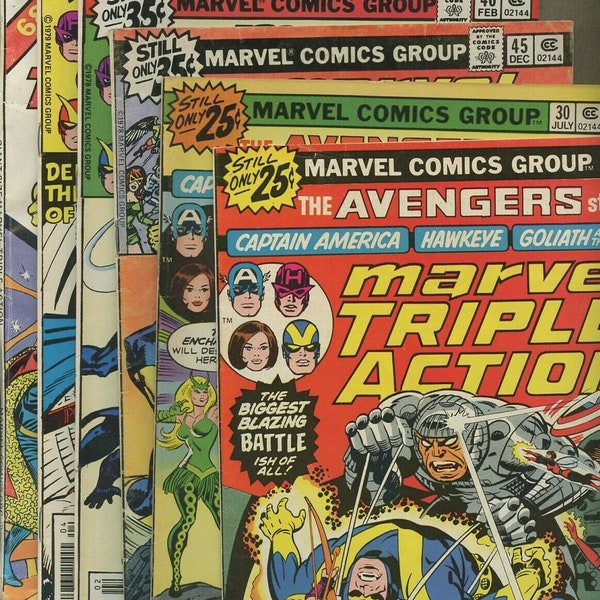 Avengers Triple Action - Etsy