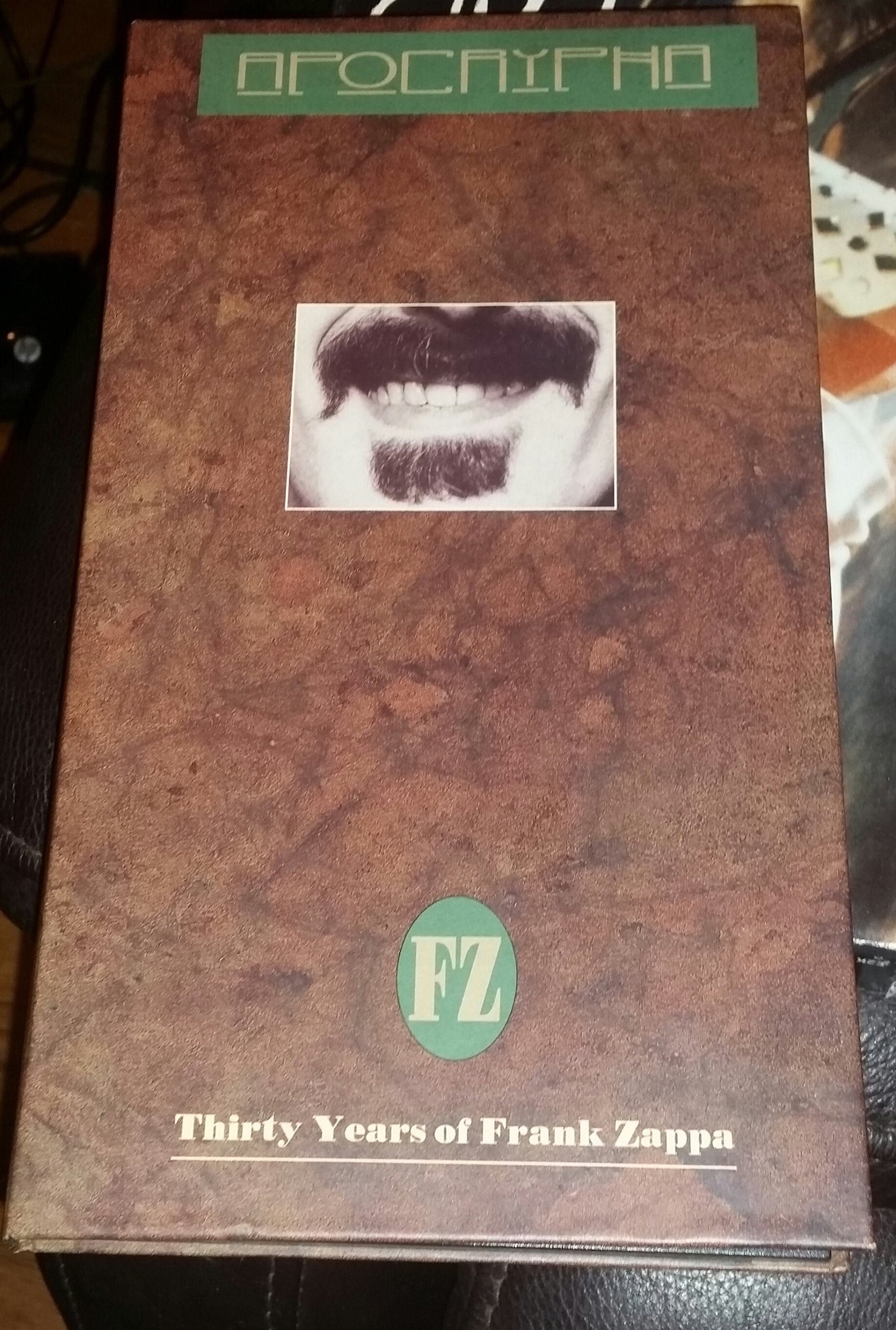Frank Zappa Rare 4 CD Box Set Made in Italy - Apocrypha - 30 Years of ...