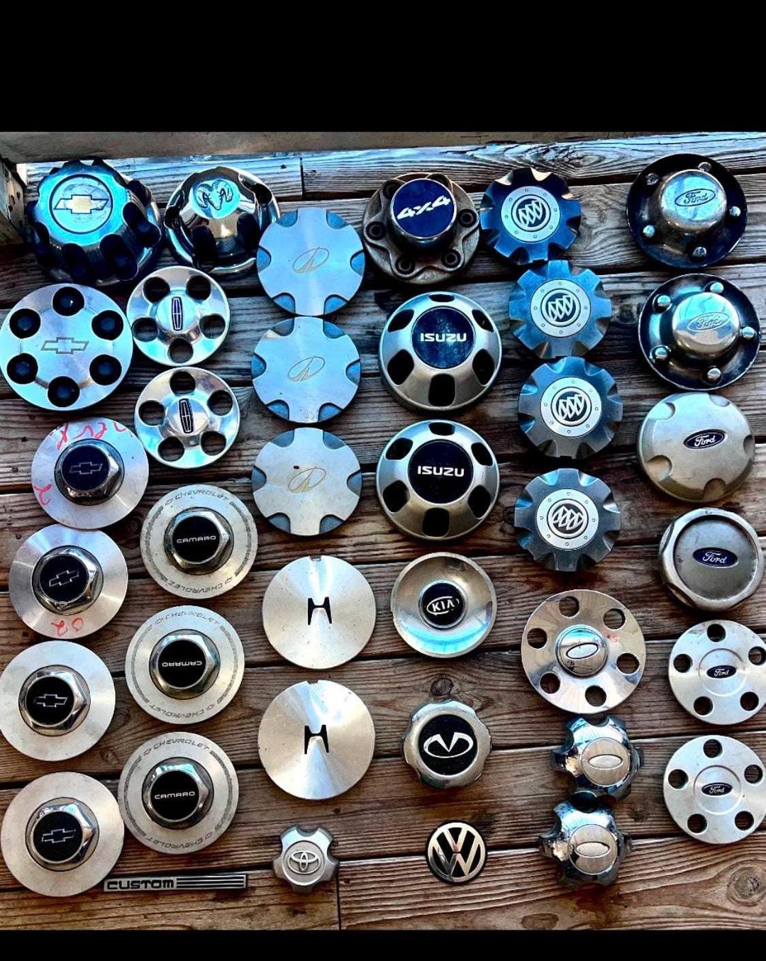 Vintage Wheel Caps 4x4, Buick, Custom, Chevy, Camaro, Dodge Ram, Ford ...