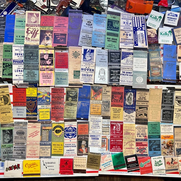 Old Matchbooks - Etsy