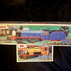 Thomas the Train Shining Time Station Gold Rail Series Bill and Gordon ...