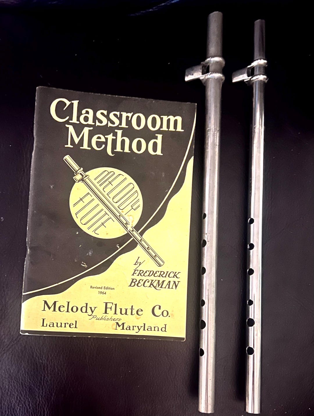 Flute X2 W Classroom Method Frederick Beckman Revised Edition 1964 ...