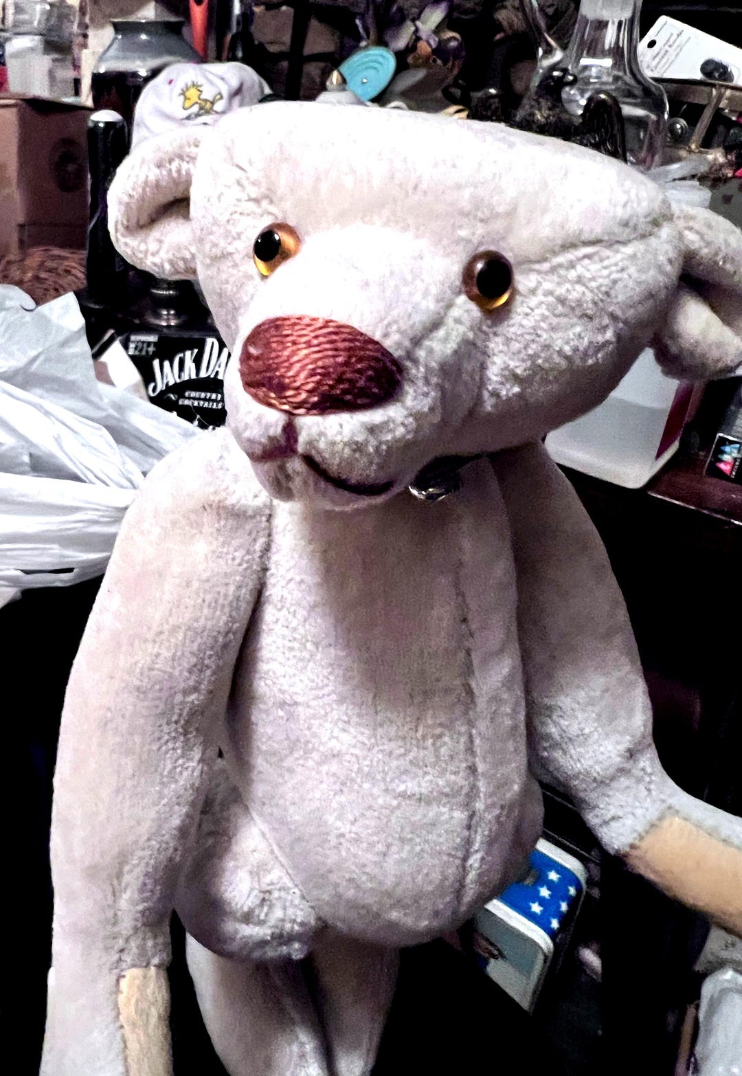 Artist Teddy Bear, Josh, (cousin of Quincy) Handmade and Signed by ...