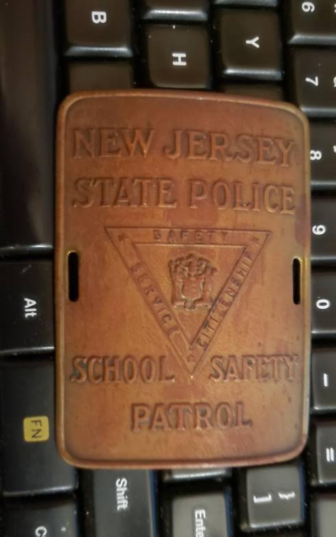 Crossing Guard Badge! Vintage 1940's School Safety Patrol NJ State ...