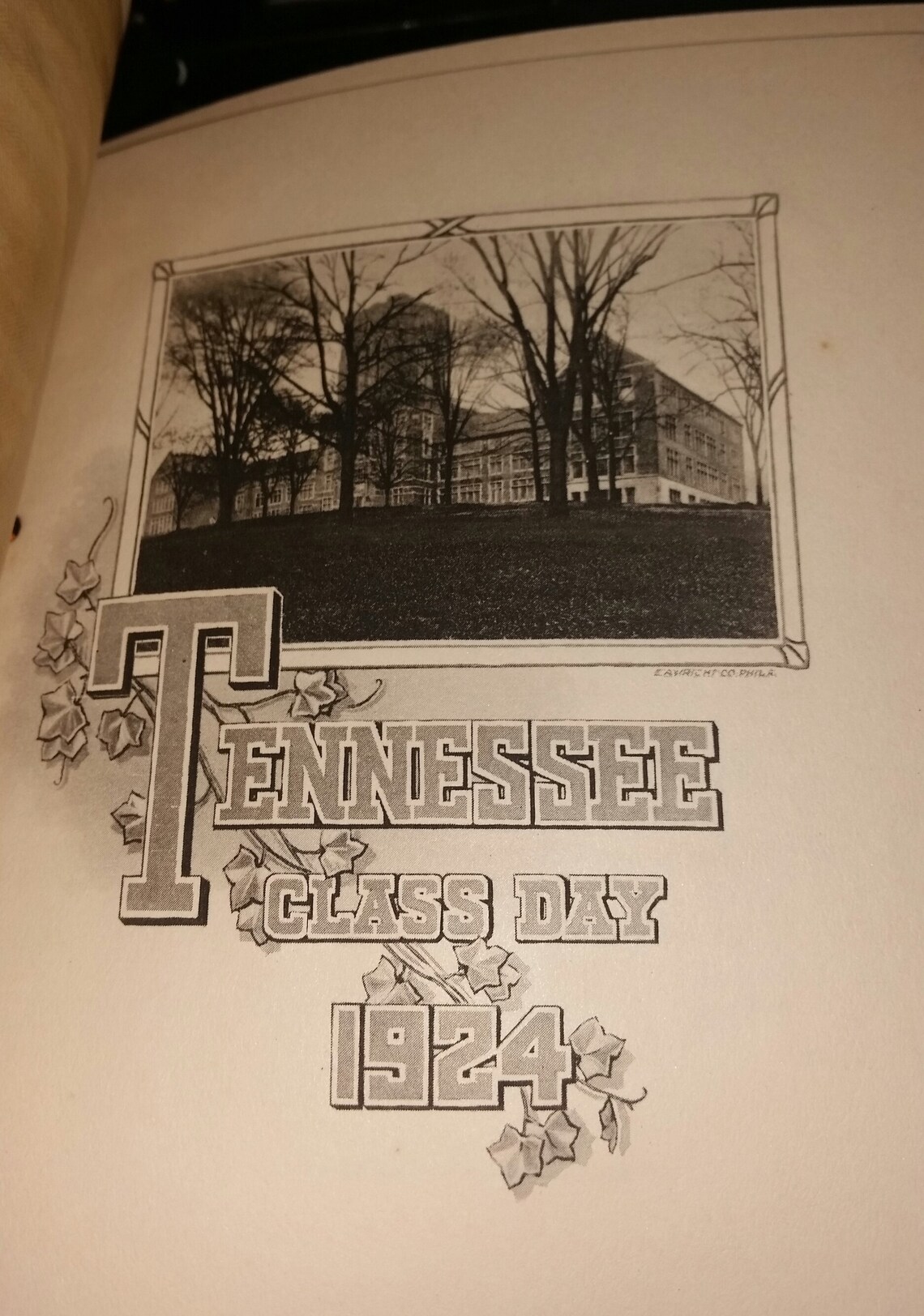 UT Class of 1924 University of Tennessee Commencement Program. - Etsy