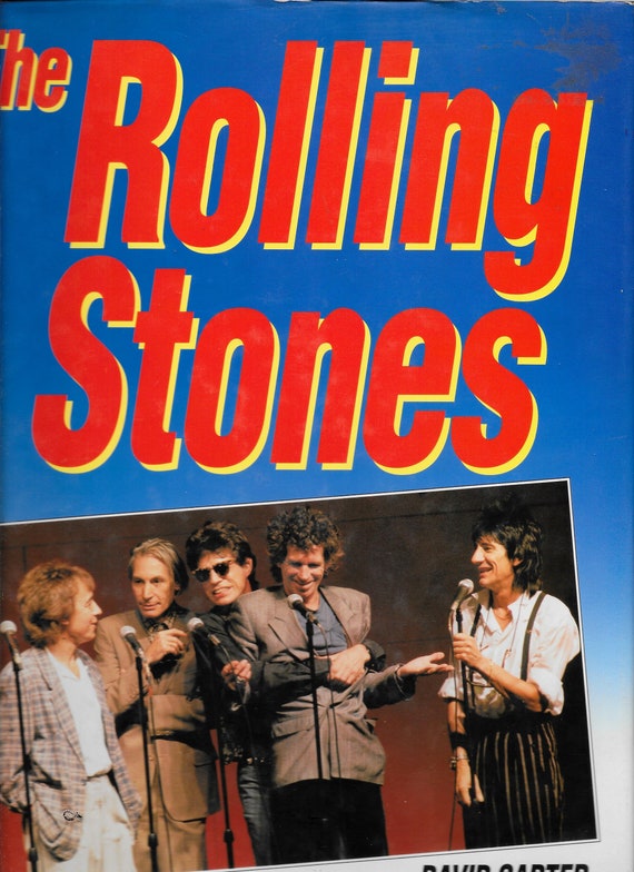The Rolling Stones Book 1992 Hardcover With 37 Full Color - Etsy