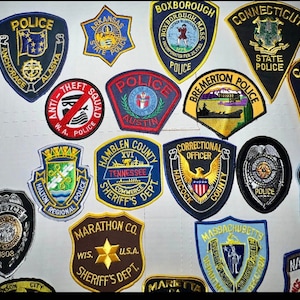 Police Patch Collections! Sheriff Dept. State Troopers. Austin Texas ...