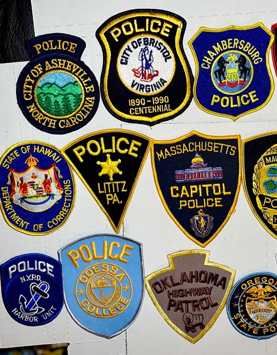 Sheriff Dept Patches State Police, City, County, Fed … - Gem