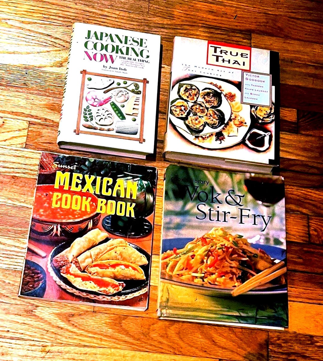 Japanese, Thai, Mexican, Wok & Stir Fry Vintage International Cuisine ...