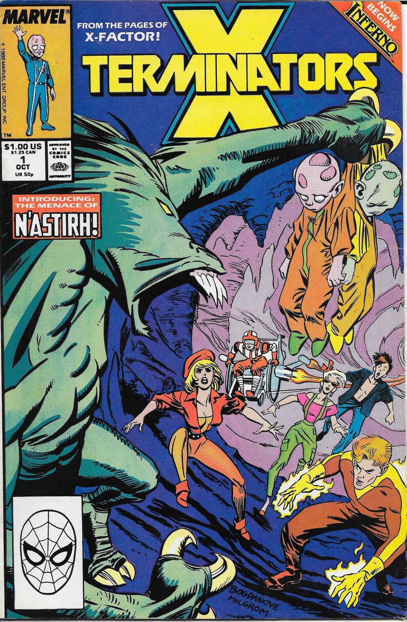 X-terminators #1 First Edition in Mint Condition - X-factor Inferno ...