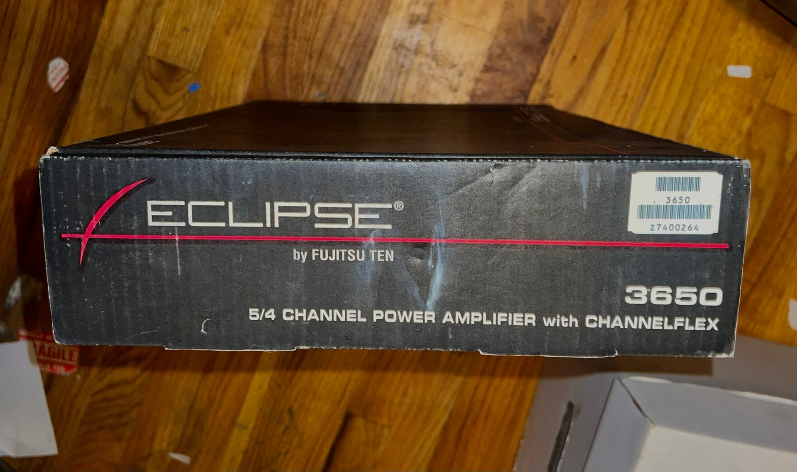 Eclipse Fujitsu Ten Amplifier 3650 5/4 Channel Rare Old School Amp Hi ...